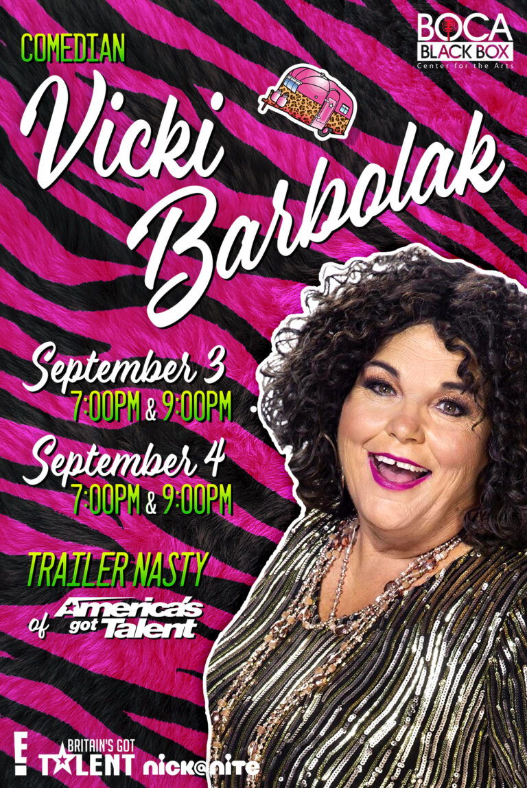 Comedian Vicki Barbolak @ Boca Black Box (Boca Raton) | Jeff Eats