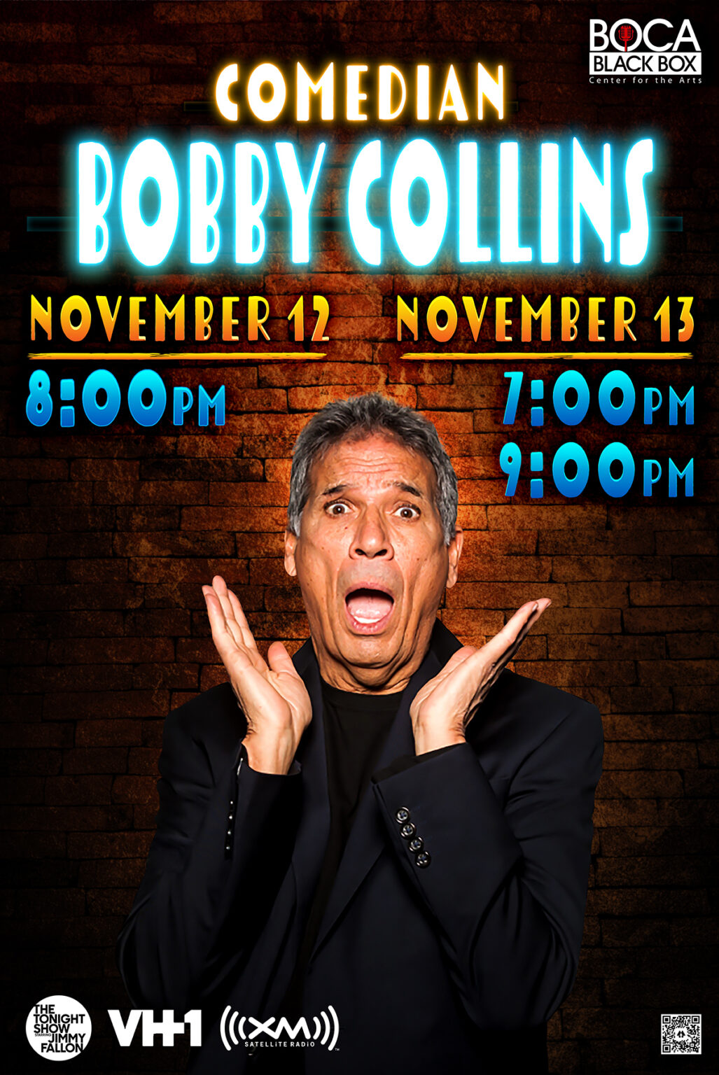 Comedian- Bobby Collins (Boca Black Box- Boca Raton) | Jeff Eats