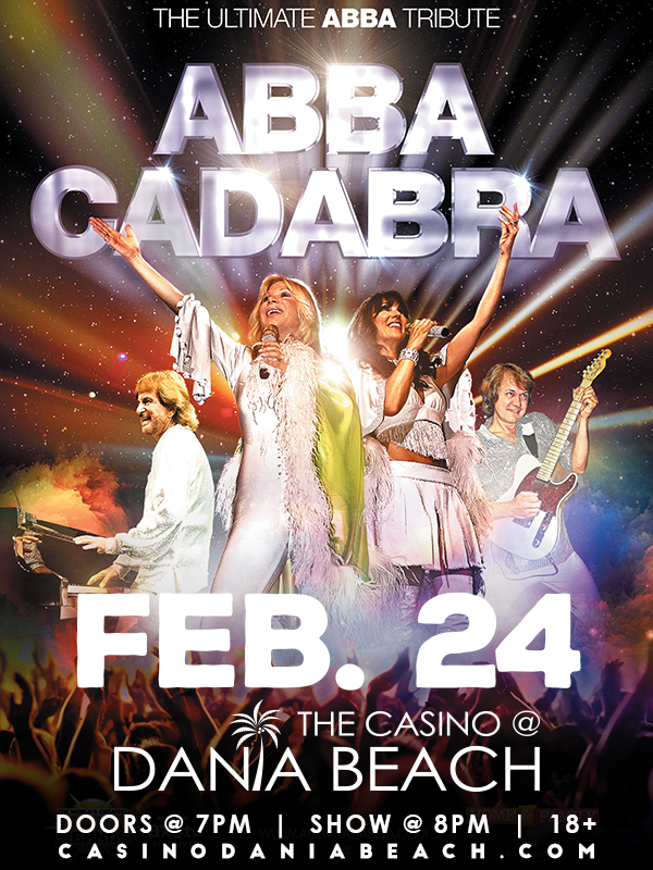 The Ultimate ABBA Tribute- ABBACADABRA (The Casino @ Dania Beach- Dania ...