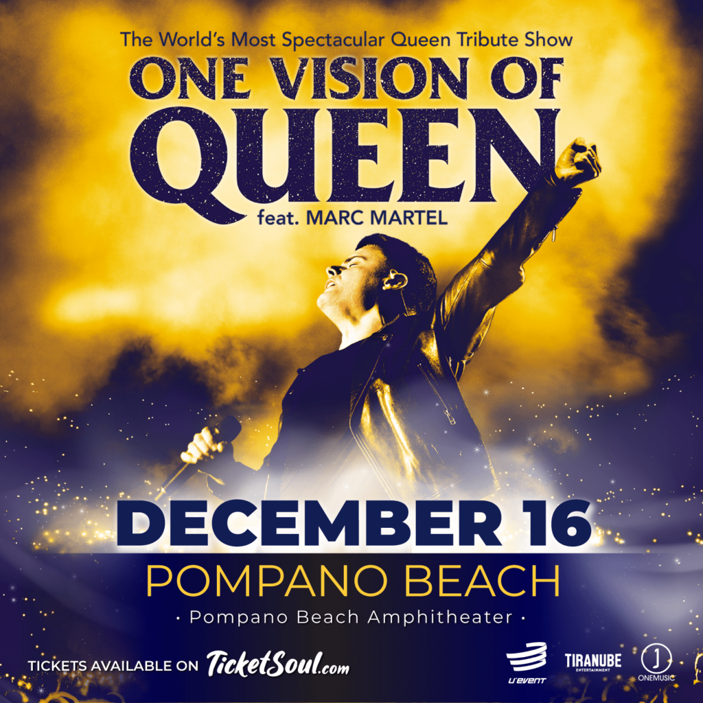 One Vision Of Queen featuring Marc Martel/ Friday, December 16th, 2022 ...