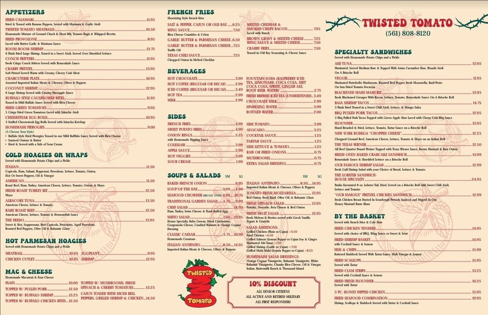 Twisted Tomato (Delray Beach) | Jeff Eats