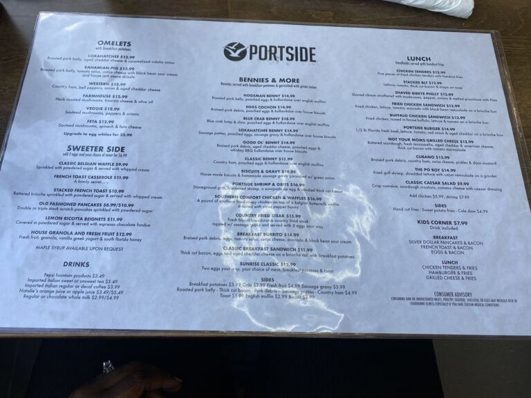 Portside Breakfast & Lunch (West Palm Beach) | Jeff Eats