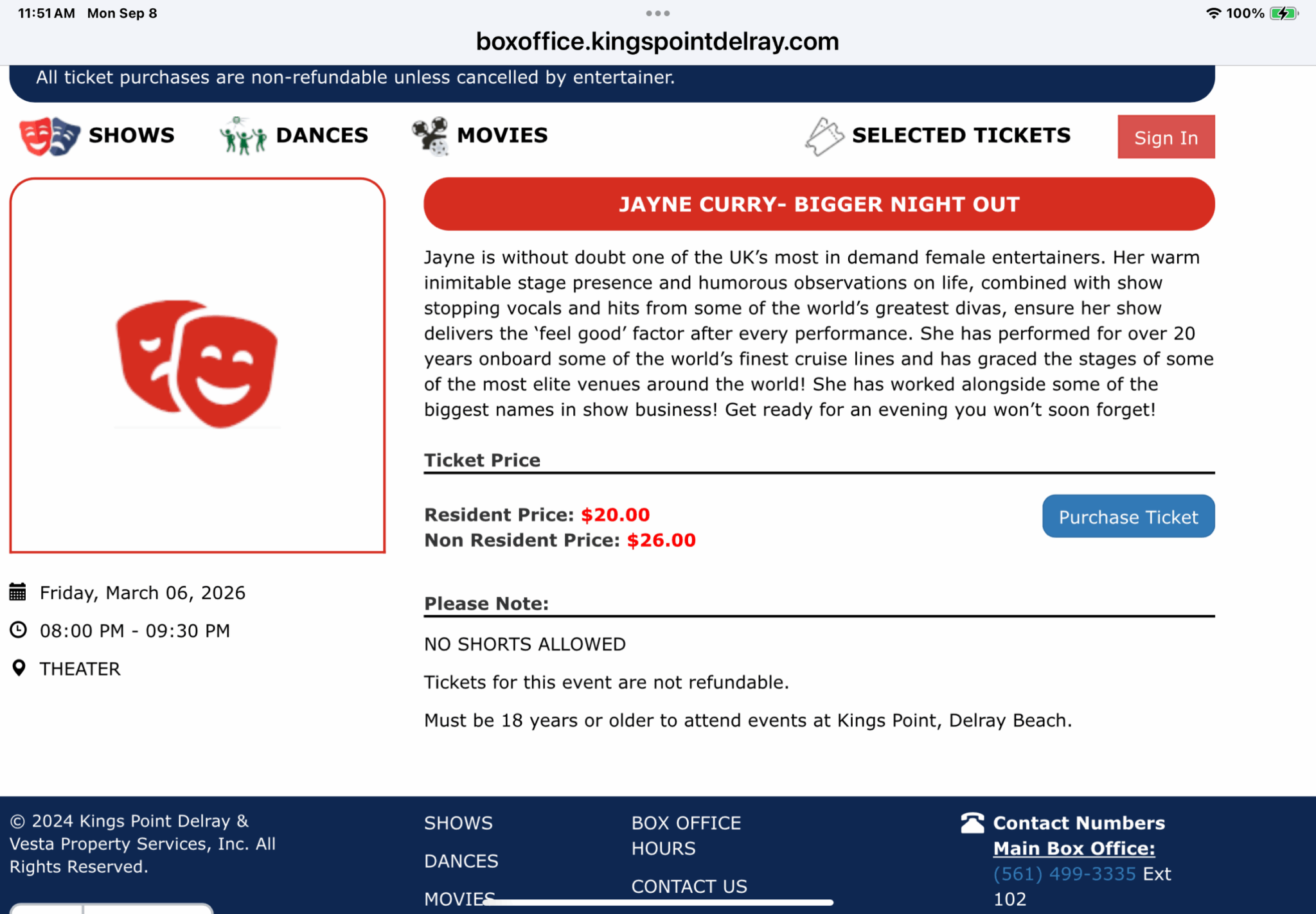 Jayne Curry-Bigger Night Out/ Friday, March 6th, 2026/ Kings Point Golf ...